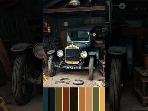 How the Ford Model T Changed Cars Forever! 🚗✨ #FordModelT #ClassicCars