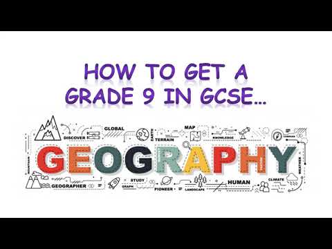 How to get a grade 9 in GCSE Geography