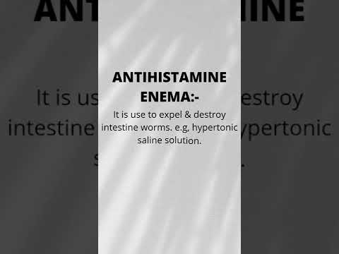 #antihistamine #enema #medical #term #shorts
