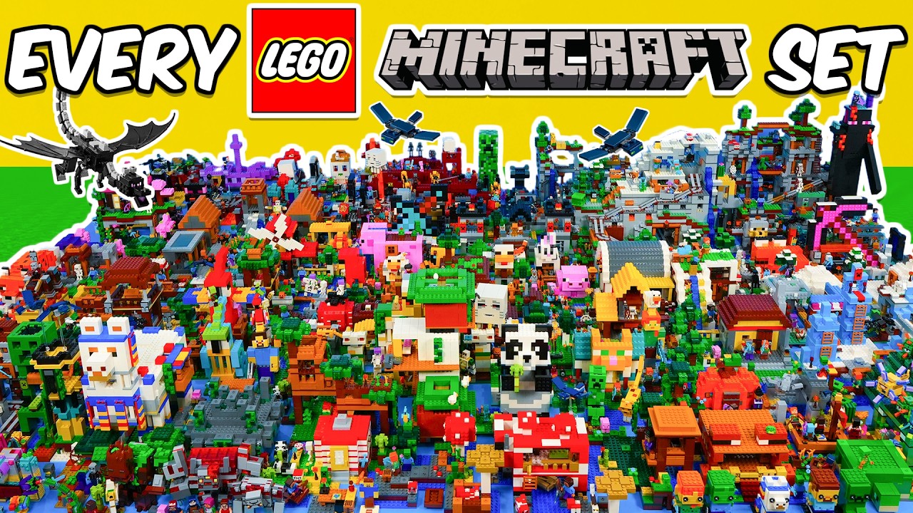 I Built ALL 209 LEGO Minecraft Sets…