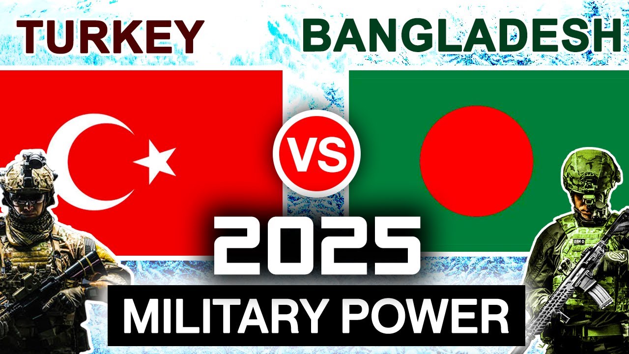 Turkey vs Bangladesh Military Power Comparison 2025 | Bangladesh vs Turkey Military Power 2025