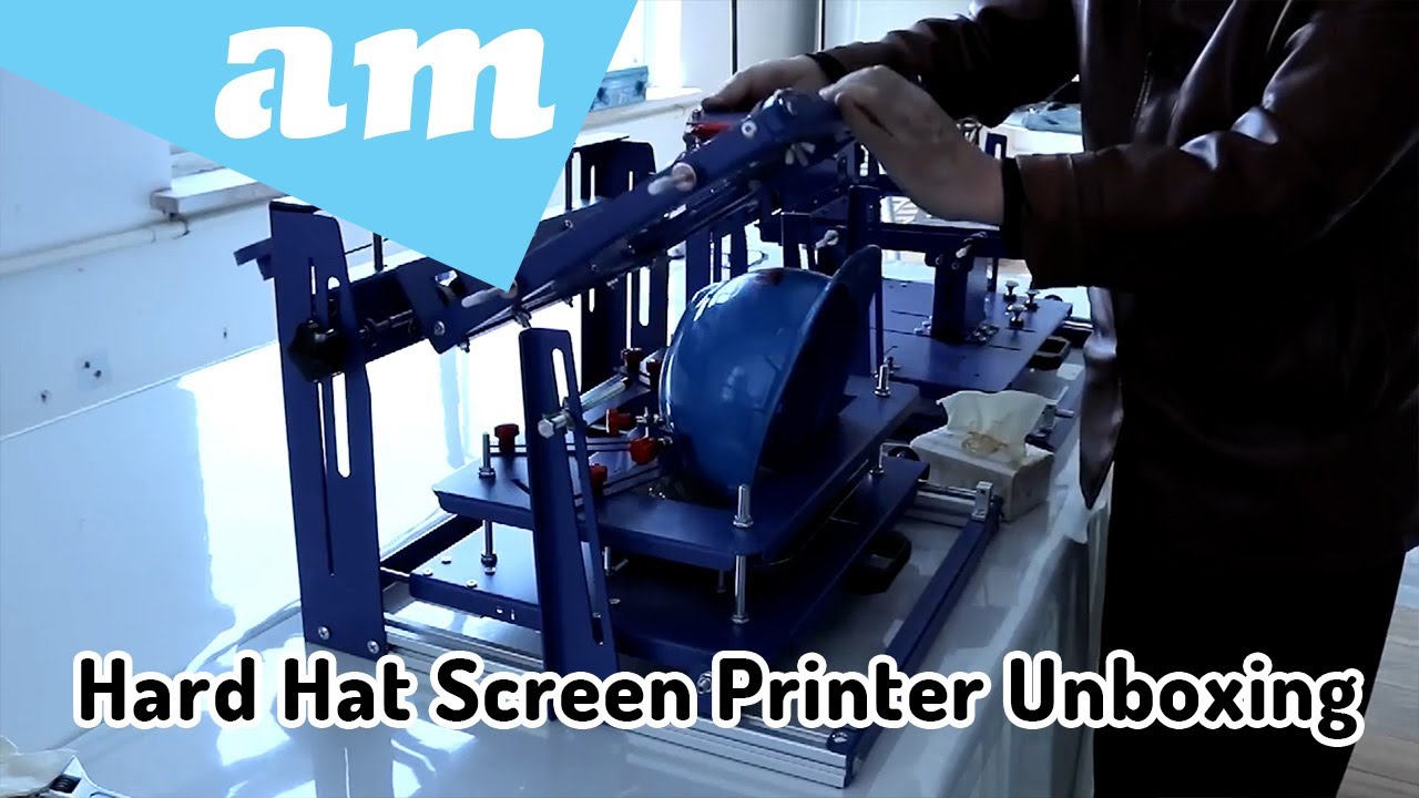 SP-HAT/HARD: ScreenMaster Hard Hat Screen Printer – Raycut CNC Fibre ...