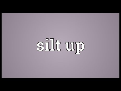 Silt up Meaning