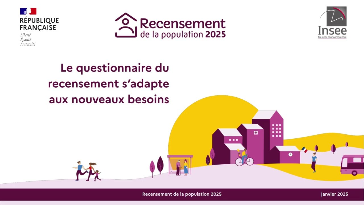 Le recensement de la population en 6 minutes