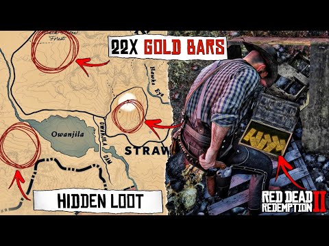 22 GOLD BARS Location in RDR2 – Hidden Loot You Never Knew!"