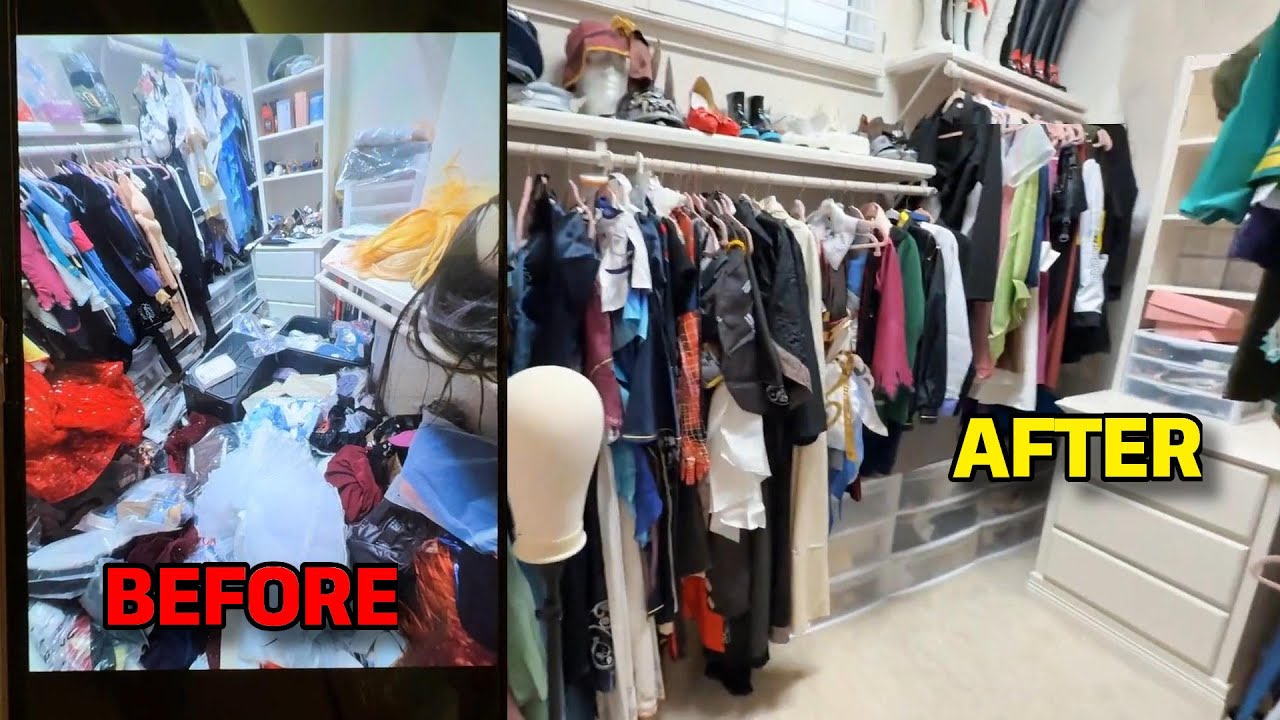 Emiru got her Closets professionally organized
