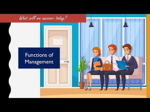 Functions of Management Video Lecture - Business for A Level