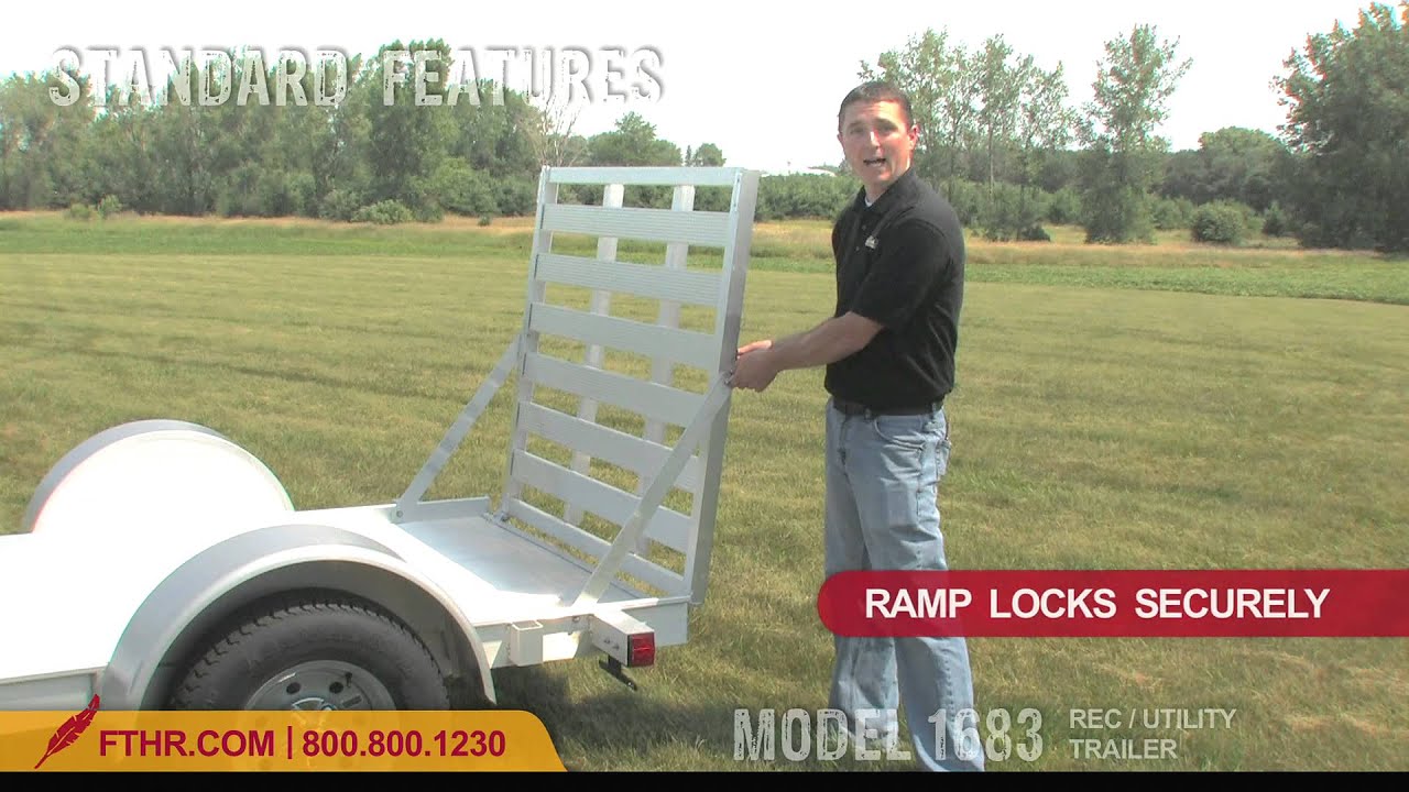 Take a tour of the Featherlite All-Aluminum 1683 Recreational/Utility Trailer Tour