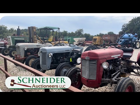 September Online Equipment Auction Preview with Schneider Auctioneers- Over 900 Lots Sell Absolute