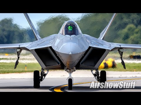 F-22 Raptor Demo - Thunder Over Michigan 2023