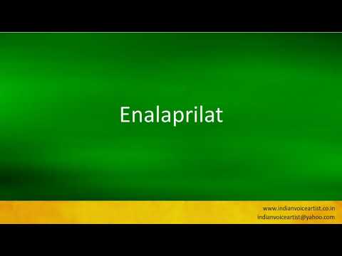Pronunciation of the word(s) "Enalaprilat".