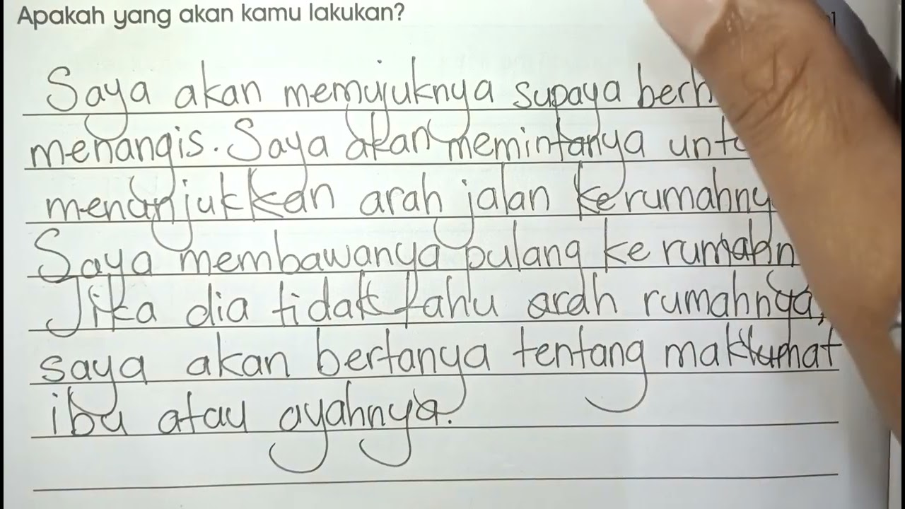 Bahasa Melayu tahun 6 - Situasi