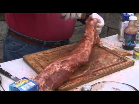 Six Pound Pork Loin on the Grill with Coconut