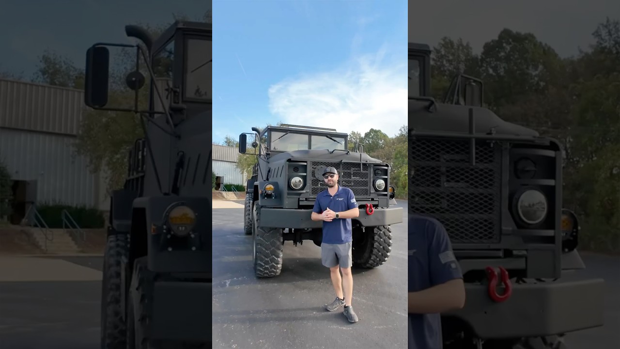 Our M923 “Bobbed” 5-Ton Cargo Truck is headed to Georgia, & wanted to show all the upgrades we made!