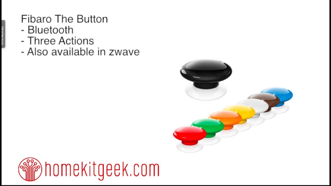 Fibaro The Button with Apple Homekit