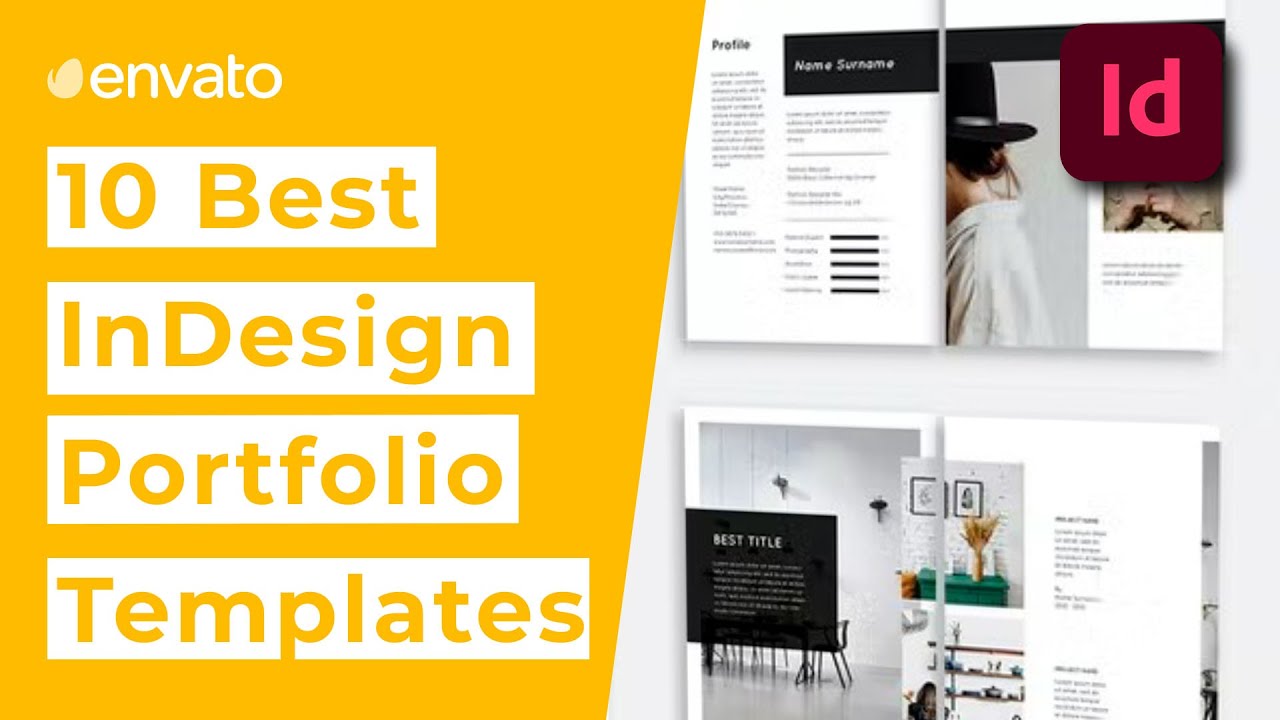10 Best InDesign Portfolio Templates