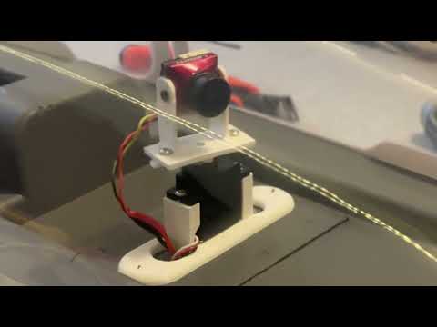caddx ratel 2 cam mount for servo in FMS Fox 3000 by Tekniqueman ...
