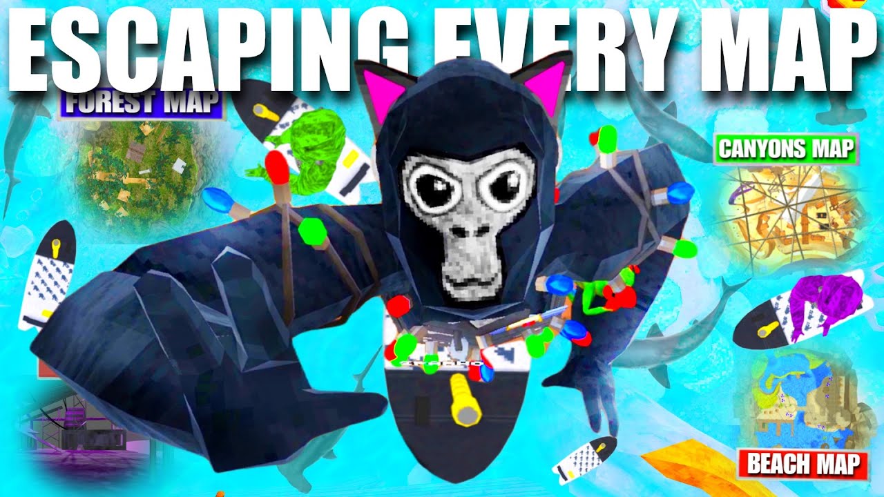 Escaping EVERY Map Using Hoverboards In 24 Hours…