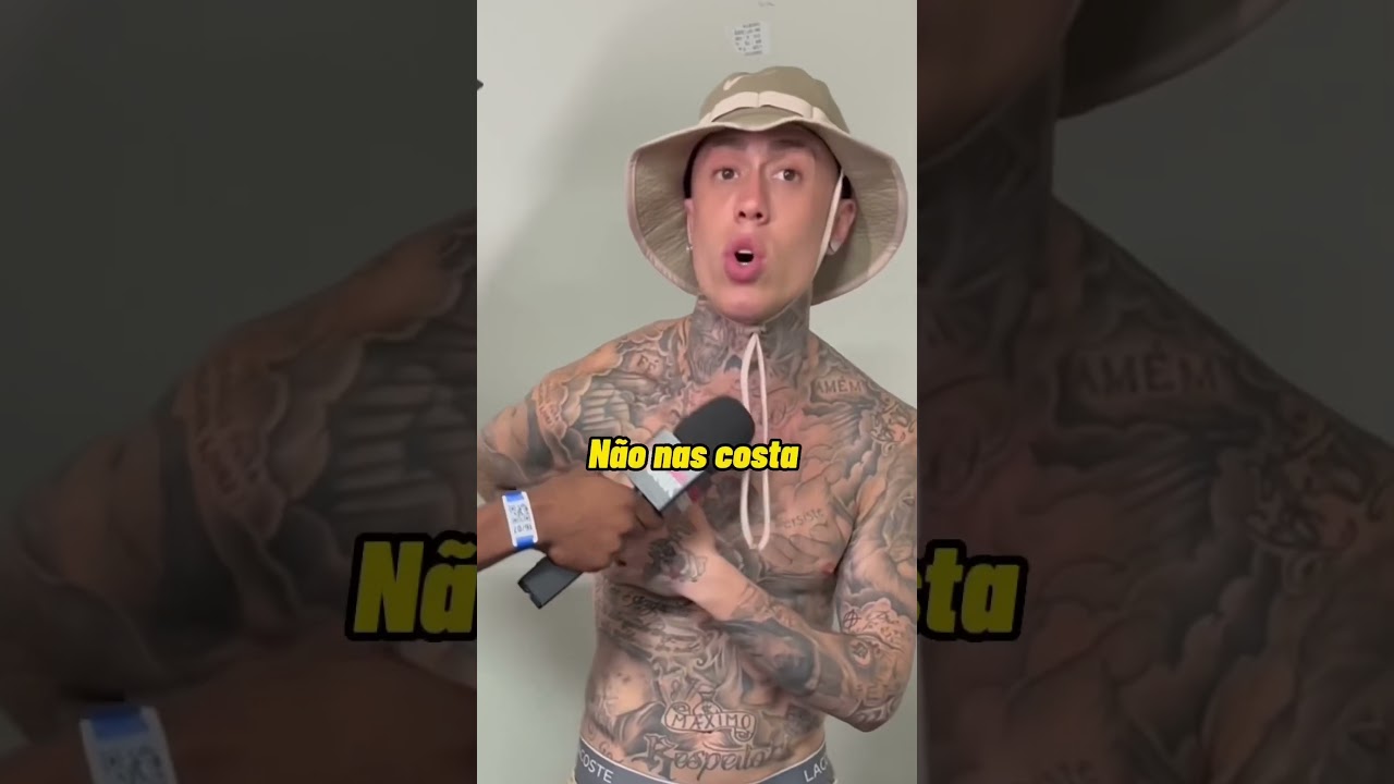 MC DANIEL: MOSTRANDO SUAS TATUAGENS #shorts