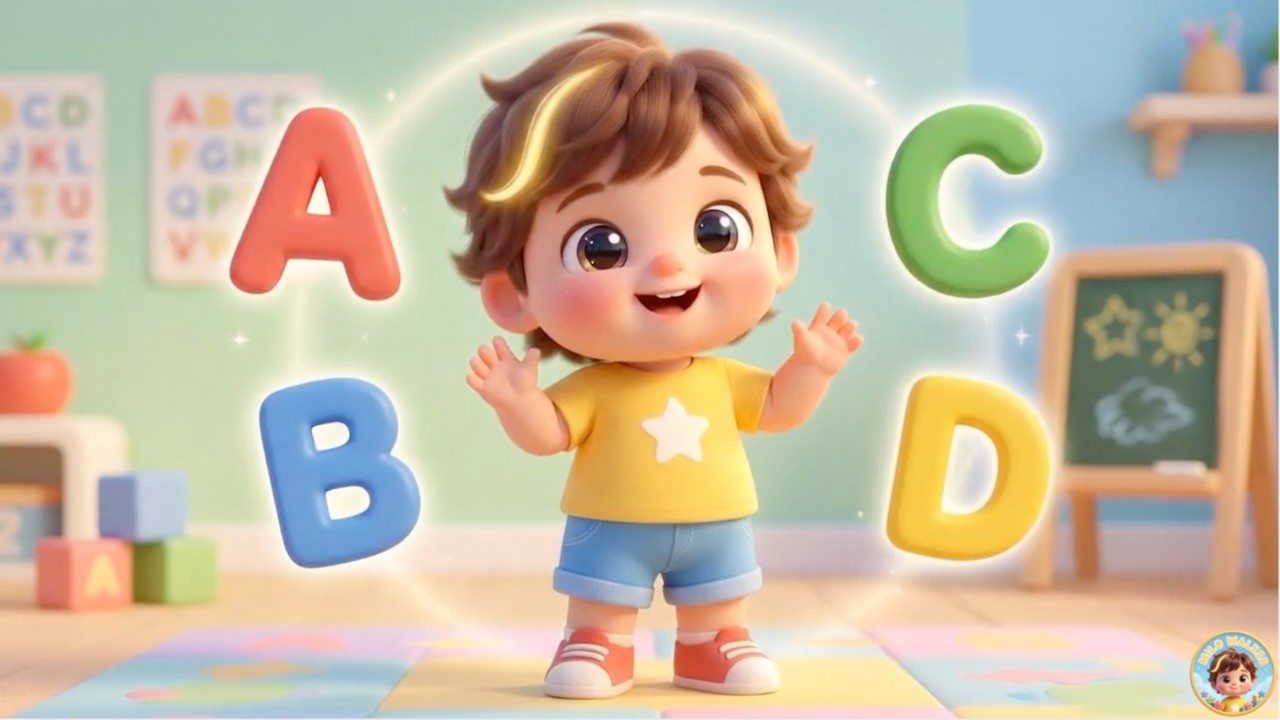 ABCD Song for Kids | Learn A to D with Milo | Fun Alphabet Learning