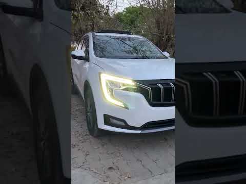 XUV700 LED lights โค๏ธand DRL๐ค #mahindra #xuv700
