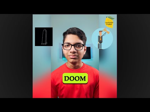 Doom Meaning || English grammar || English language || vocabulary building || #shorts