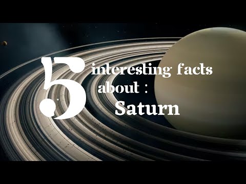 5 Interesting Facts about Saturn | G.K fun facts
