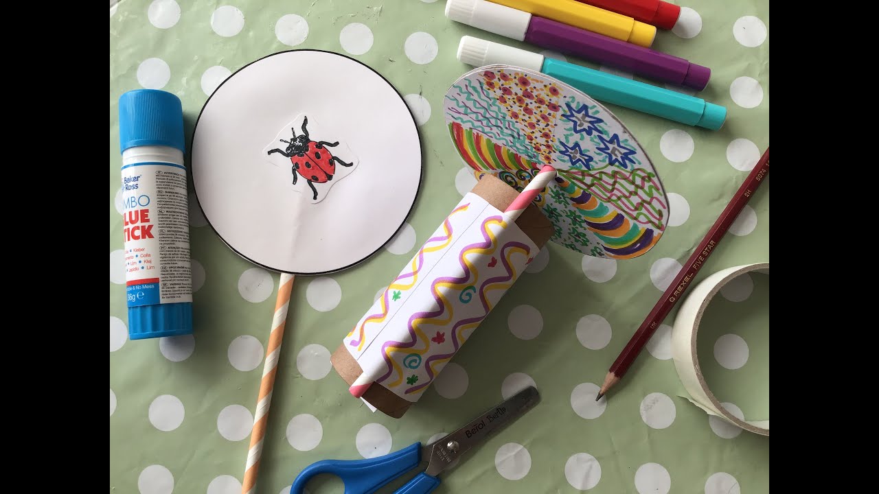 Optical Illusions - Thaumatropes and Kaleidoscopes
