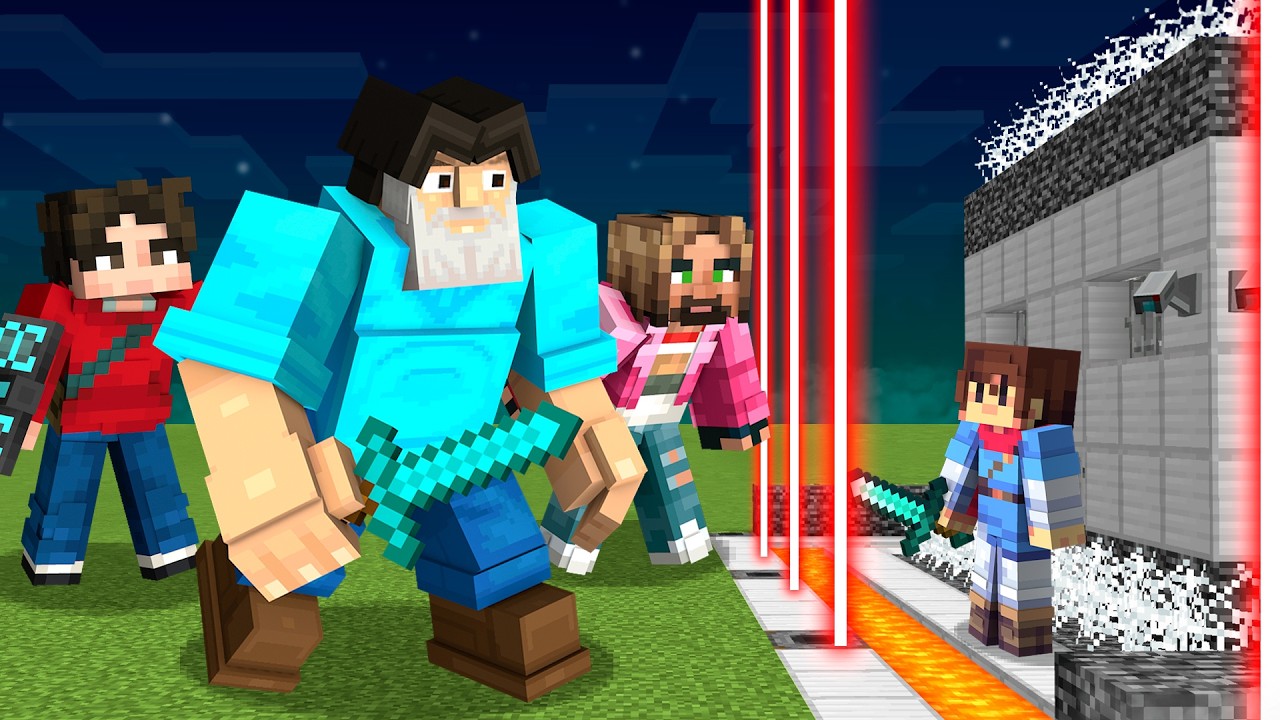 Minecraft Movie vs Security House