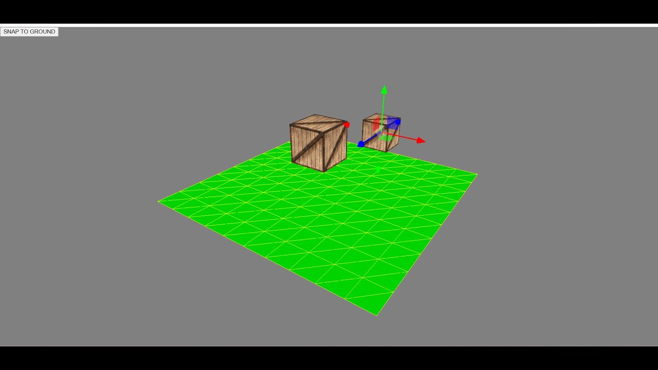 Snap Object To Ground THREE JS - Resources - three.js forum Snap Object To Ground THREE JS - Resources - three.js forum