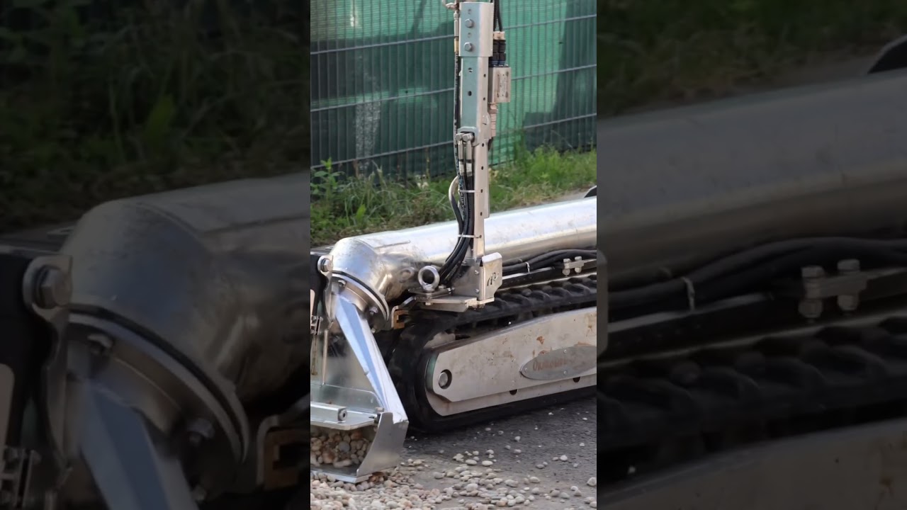 Industrial cleaning, EX tank cleaning and confined space cleaning robot at Ormonde. #robot