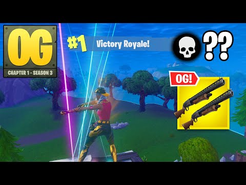 Fortnite OG Season 3 | High Kill Solo Win Gameplay (Double Pump)