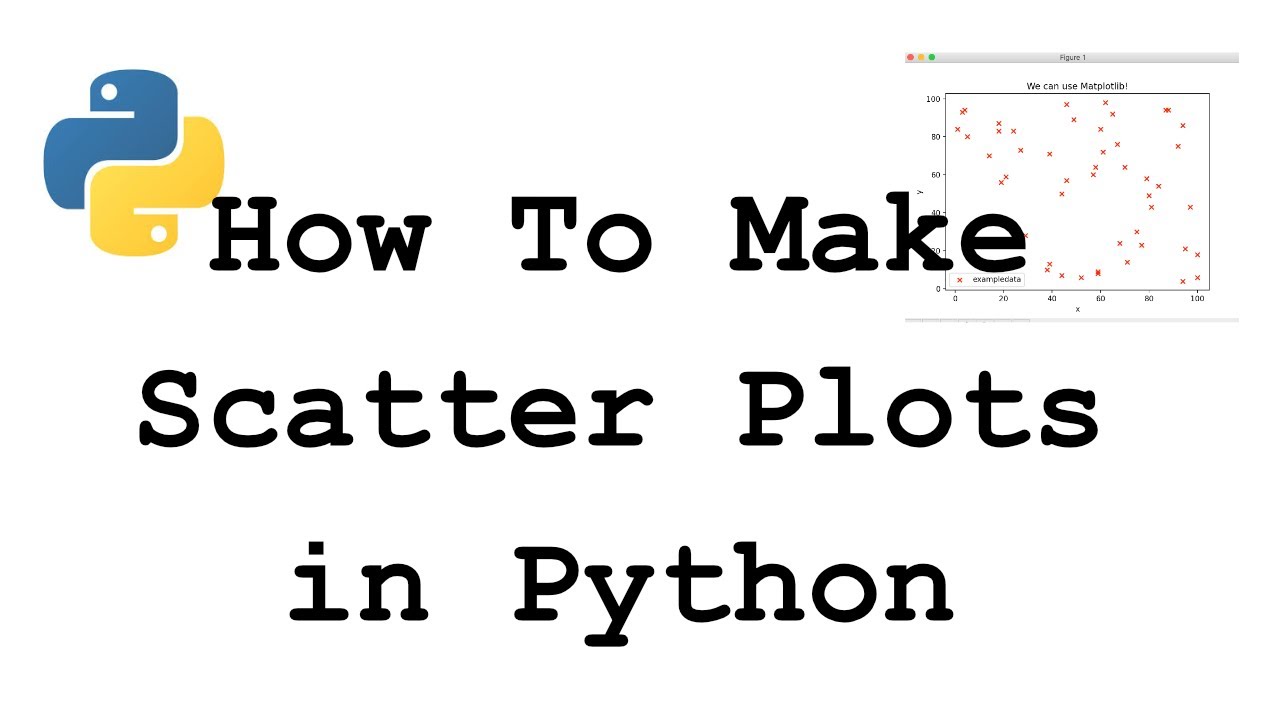 How to Make Scatter Plots in Python in Under 5 Minutes!