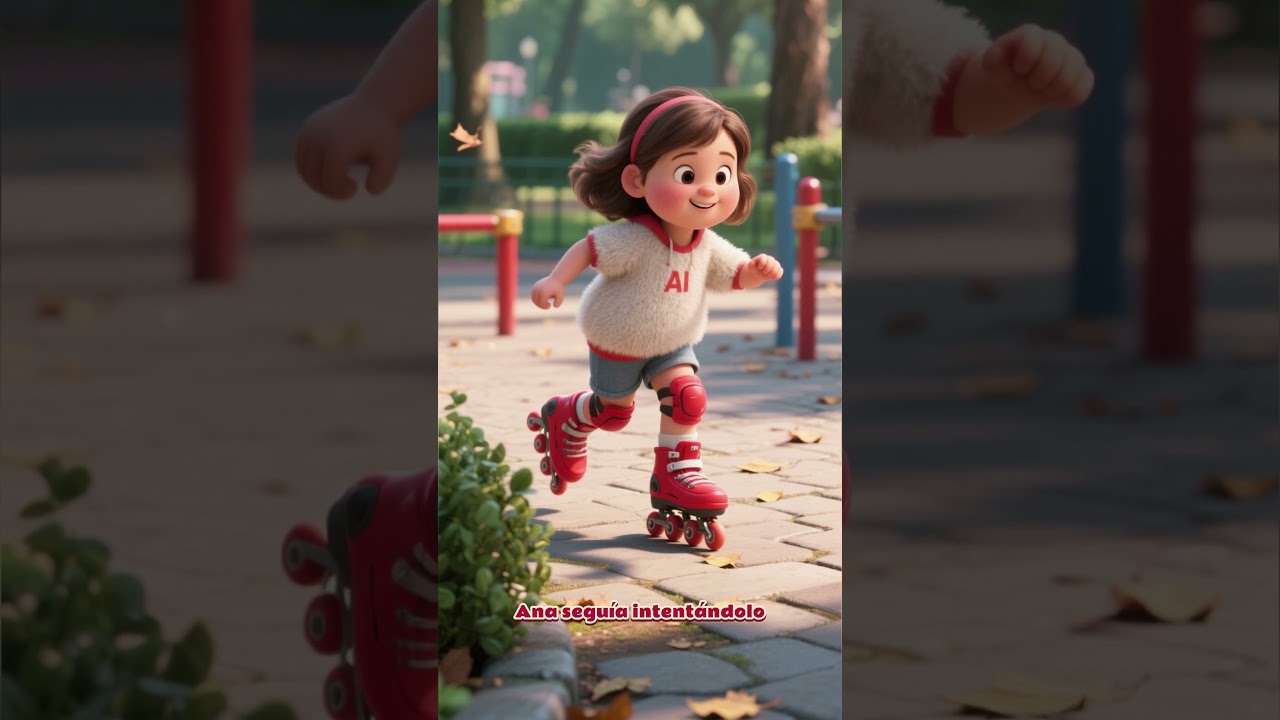 Ana y sus patines 🐹 Cuentos Mágicos #cuento #infantil #relatos