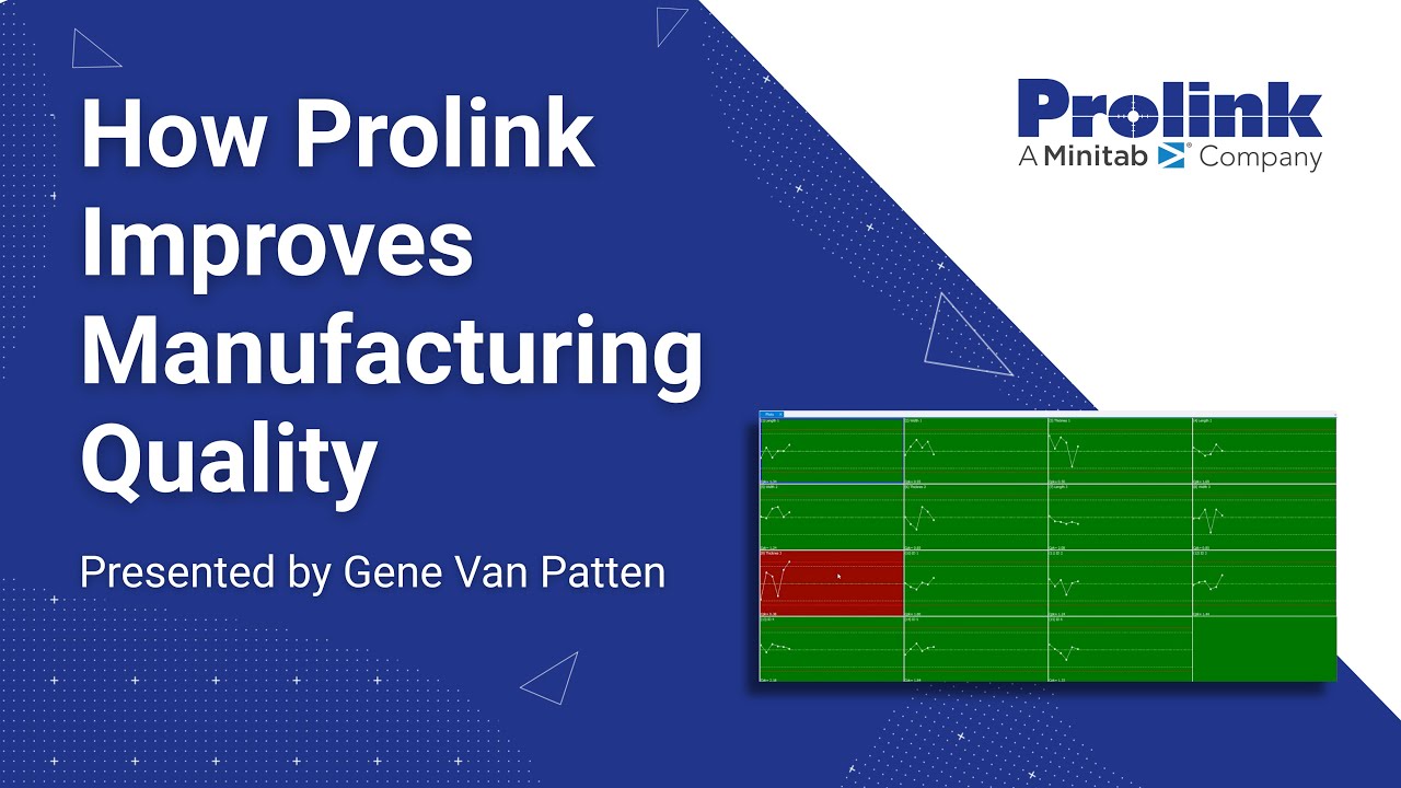 How Prolink Improves Manufacturing Quality