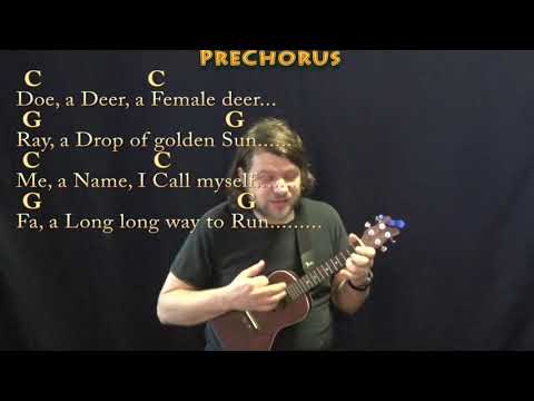 Do Re Mi (The Sound of Music) Ukulele Cover Lesson in C Major with Chords/Lyrics