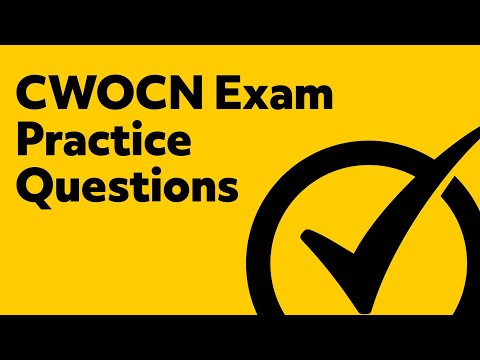 CWOCN Exam Practice Questions
