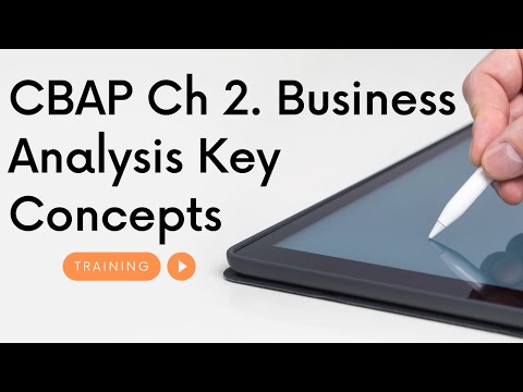 Ch 2 Business Analysis Key Concepts