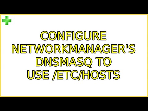 Ubuntu: Configure NetworkManager's dnsmasq to use /etc/hosts (4 Solutions!!)