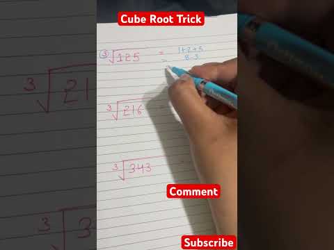 Cube Root #maths #cuberoottrick #trendingshorts #viral