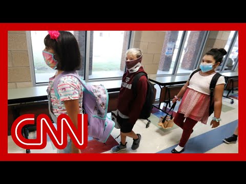 Coronavirus cases in children jump as they prepare to go back to school