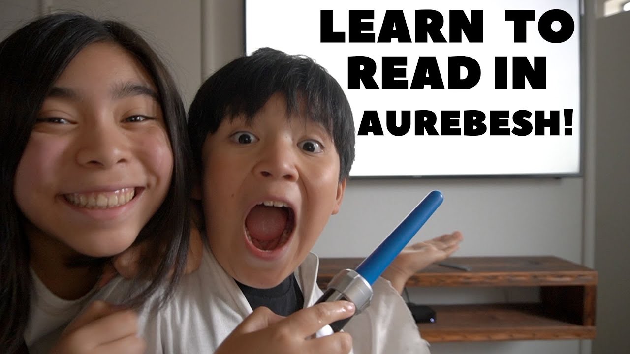 Learn to read & write in Aurebesh, the Official Star Wars Language+ FREE PRINTABLE CURRICULUM!