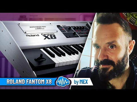 Roland Fantom-X8 88-Key Workstation Keyboard 2003 - 2004 - | Reverb