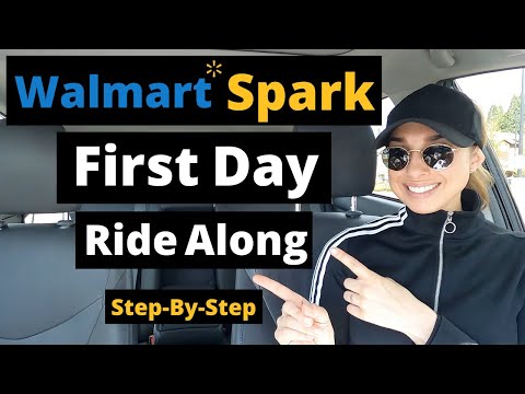 Walmart Spark Delivery Driver First Day Ride Along | Step-By-Step Walkthrough