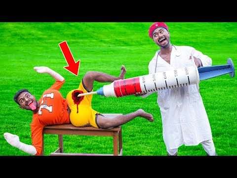 Funniest Fun Comedy Video 2025 Amazing Injection Wala Latest Trending Comedy Video 2025Doctor Ep-441