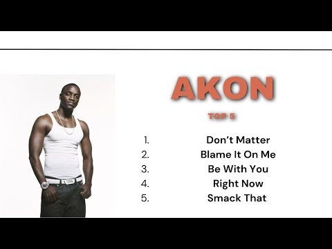 AKON — Top 5 Hits — 90's Nostalgia