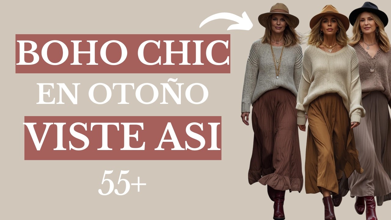Boho Chic Fashion in Fall: 7 Sophisticated Looks After 50