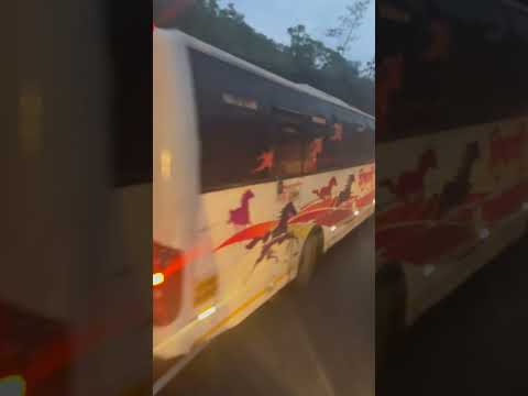 MSRTC Pune kolhapur bus at khambatki ghat