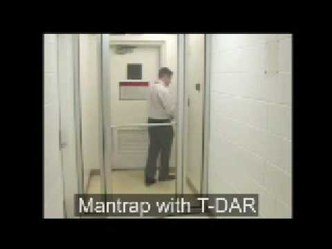 T-DAR Mantrap tailgating prevented