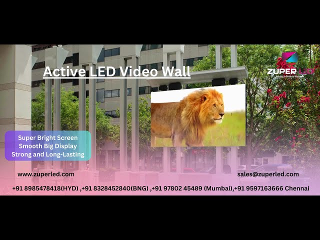 Indoor Led Display - Zuper P4 Outdoor LED Display Trader - Retailer ...